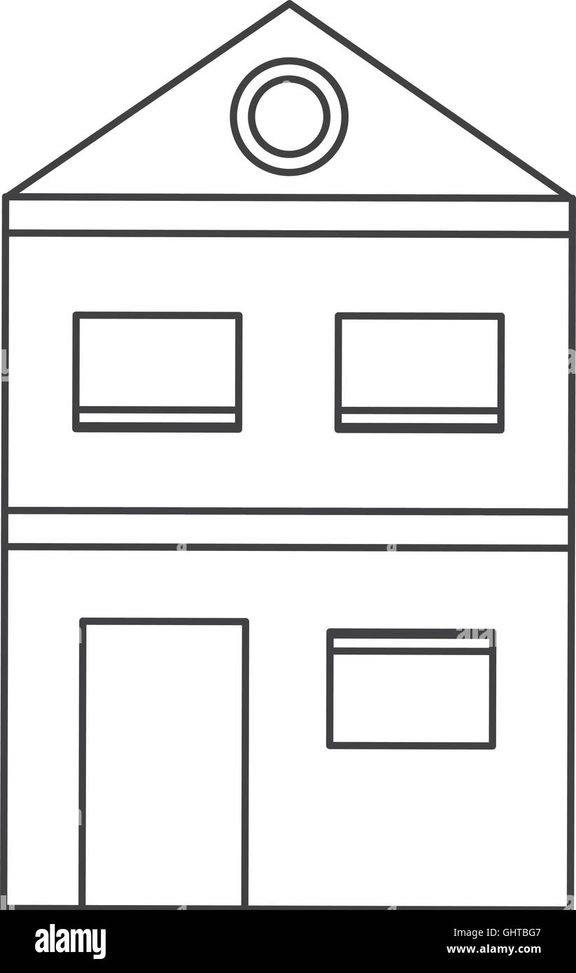 single building icon Stock Vector Image & Art - Alamy