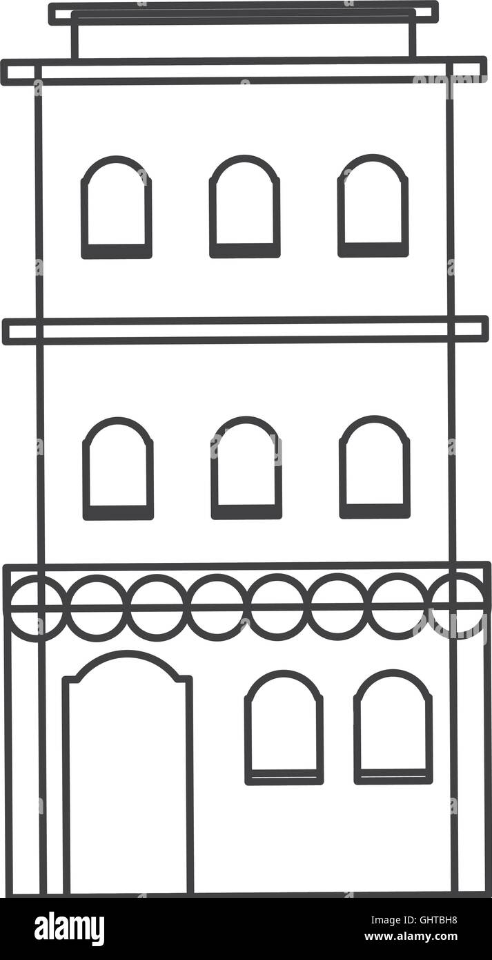 single building icon Stock Vector Image & Art - Alamy