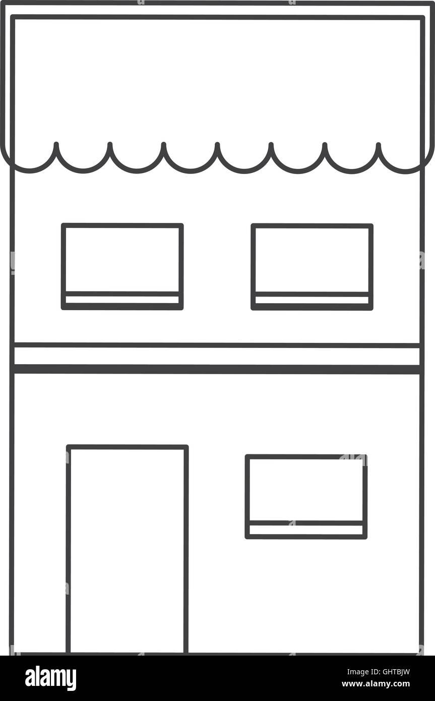 single building icon Stock Vector Image & Art - Alamy