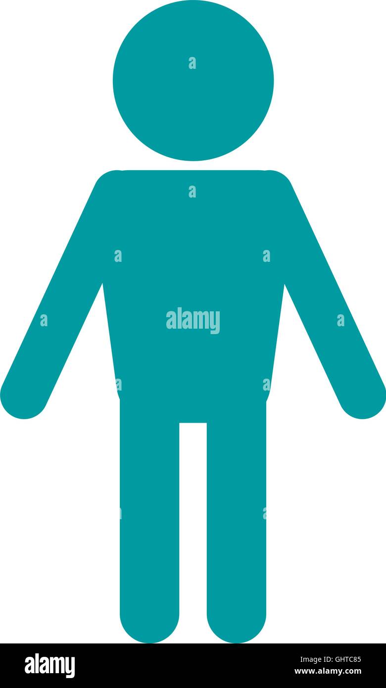 man pictogram icon Stock Vector Image & Art - Alamy