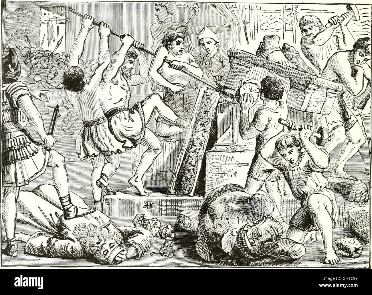 A historical work detailing the origin and development of humanity ...