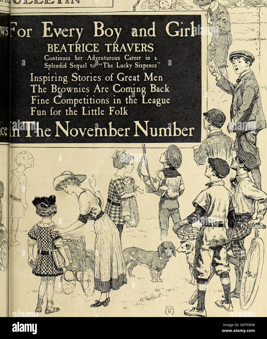*St. Nicholas* (1873) is a popular American magazine for children ...