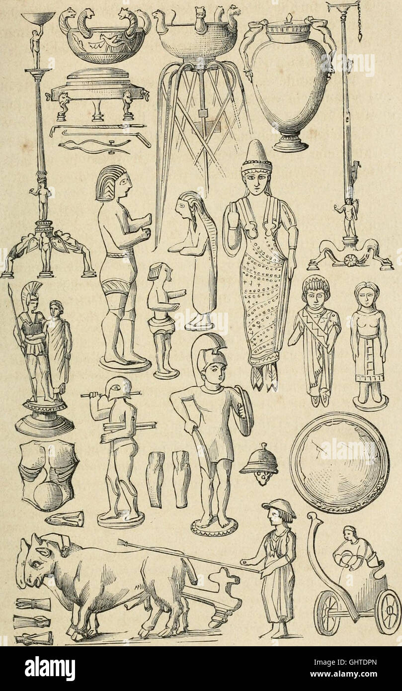 A 1873 Italian work, 'Storia dell'Italia antica,' or 'History of ...