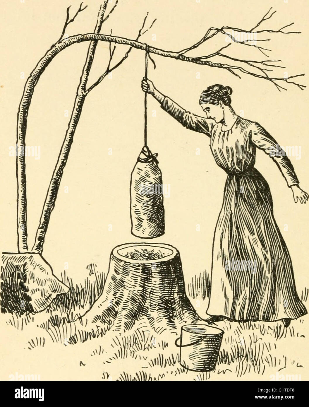 Stories of pioneer life, for young readers; (1900 Stock Photo - Alamy