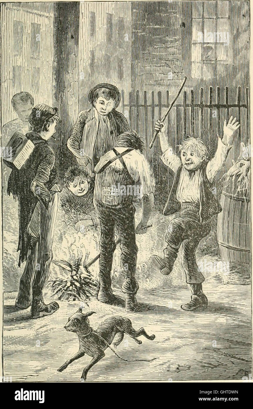 This 1884 book explores the lives of homeless children in urban areas ...