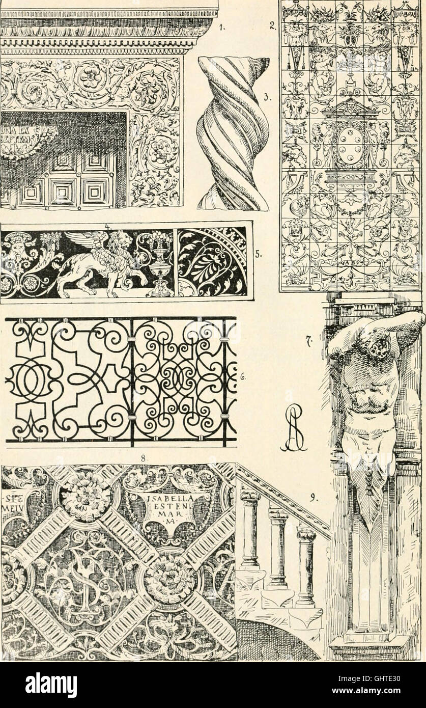 Styles of ornament, exhibited in designs, and arranged in historical ...