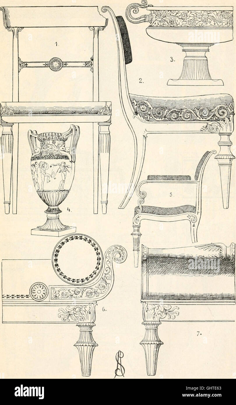A design reference book showcasing various styles of ornamentation ...