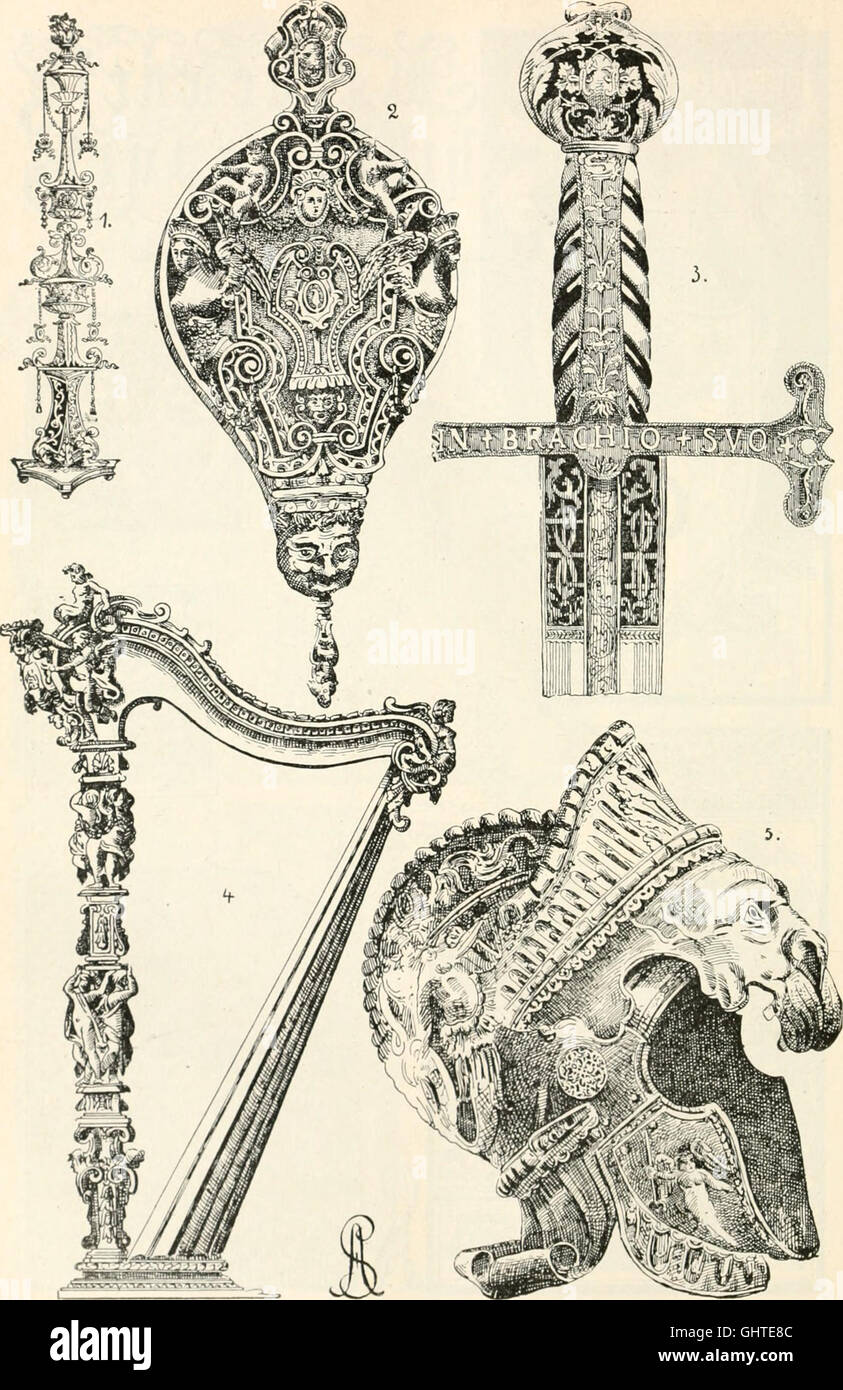 This handbook illustrates various ornamental styles throughout history ...