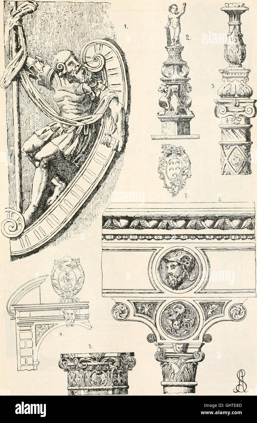 An image from 'Styles of Ornament' (date unknown), a design manual ...