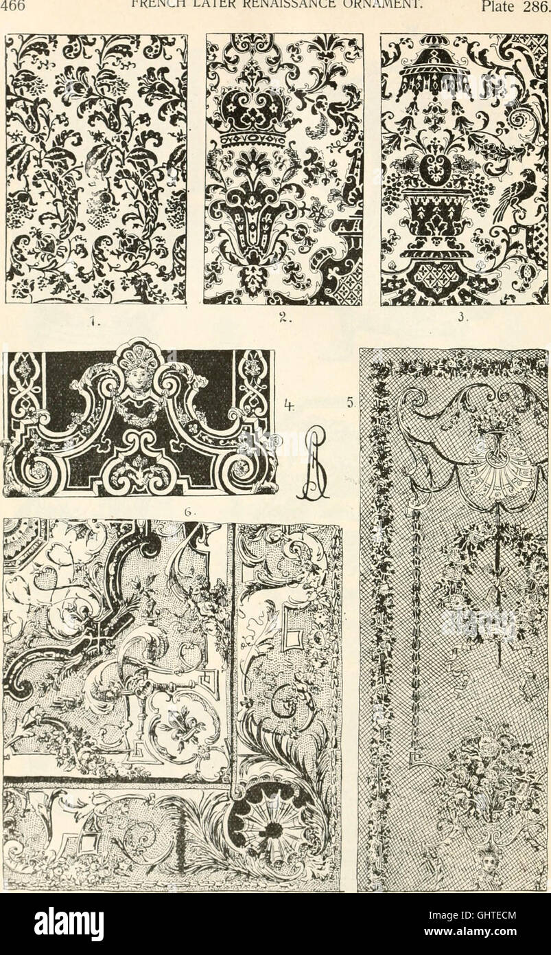 This handbook explores historical ornament styles, offering designs for ...