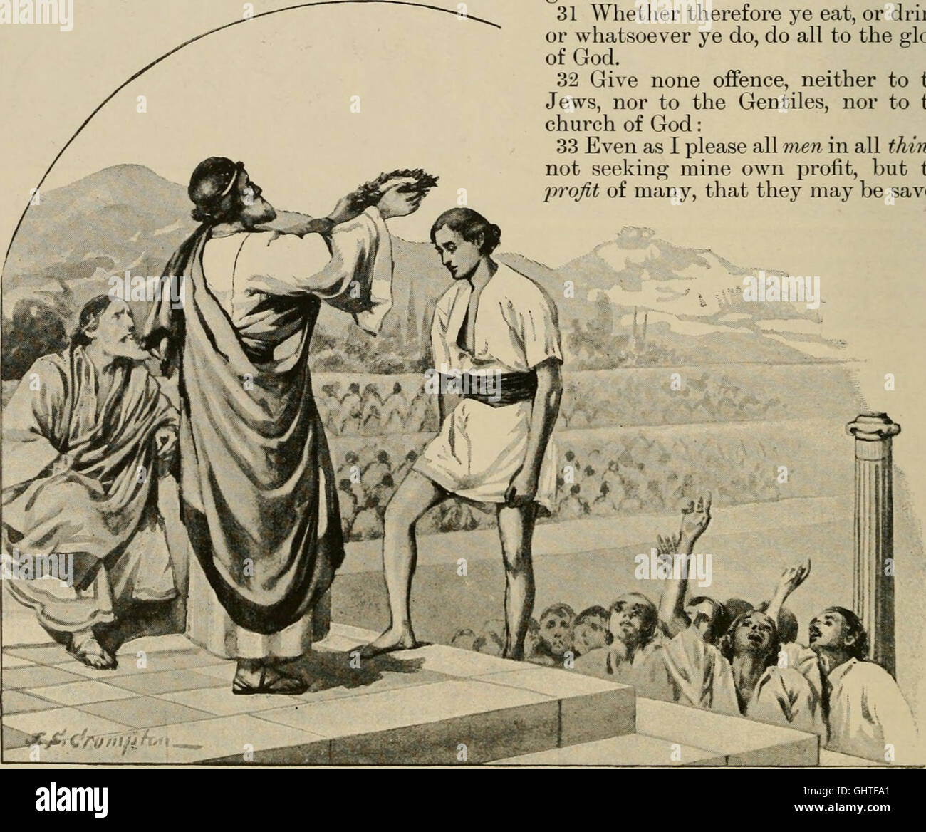 This 1896 edition of *The Art Bible* includes artistic representations ...