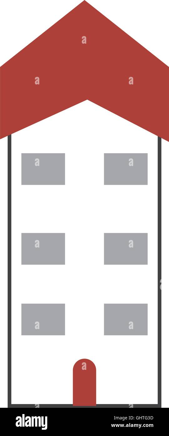 single building icon Stock Vector Image & Art - Alamy