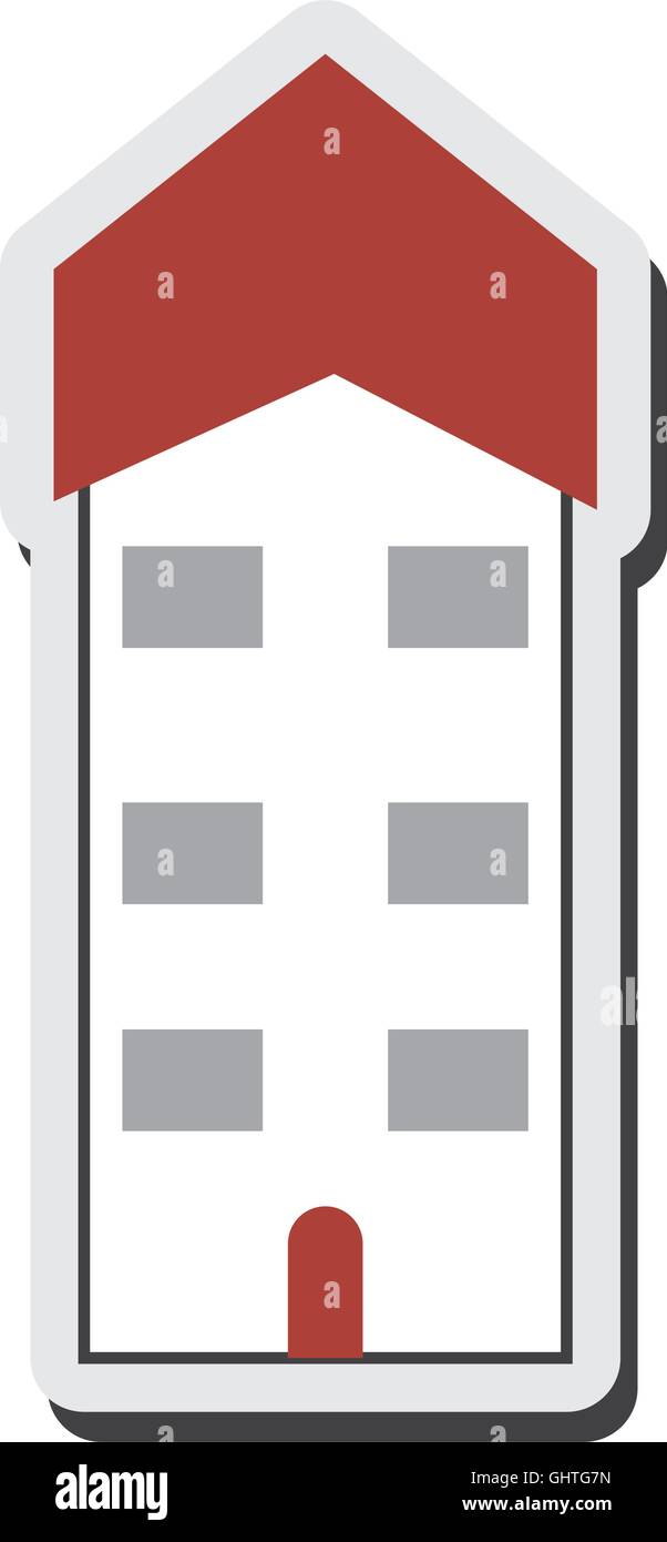 single building icon Stock Vector Image & Art - Alamy