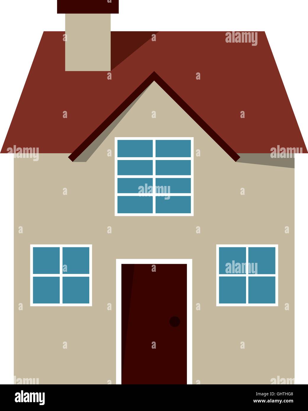 house frontview icon Stock Vector Image & Art - Alamy