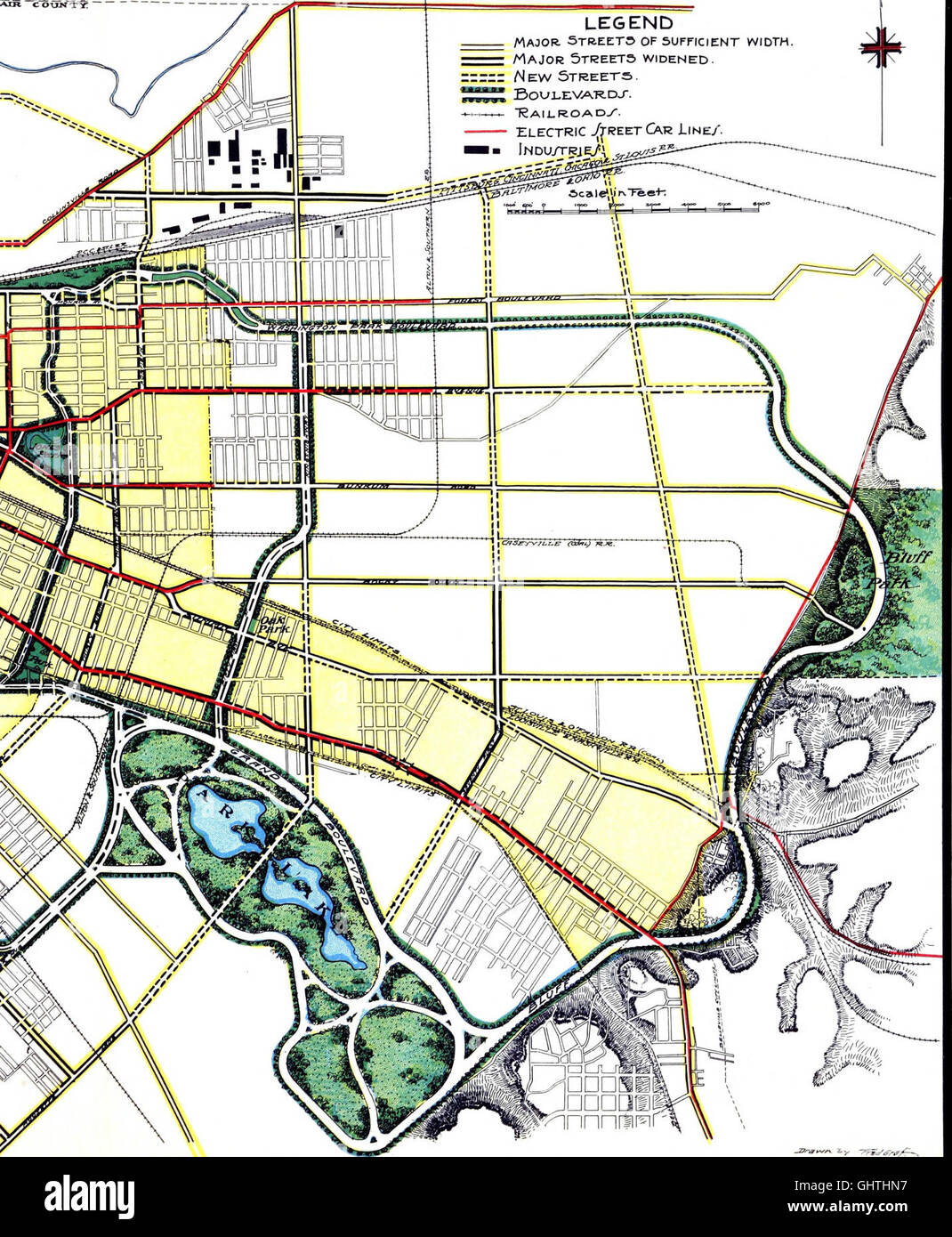 *A Comprehensive City Plan for East St. Louis, Illinois* (1920 ...