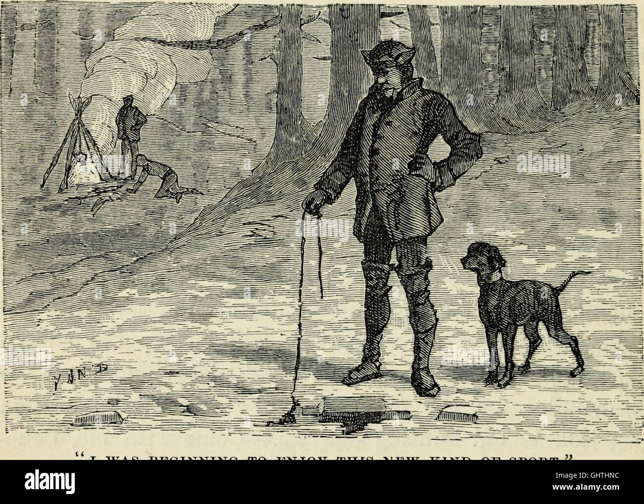 'The Hunter and the Trapper in North America' (1875) recounts romantic ...