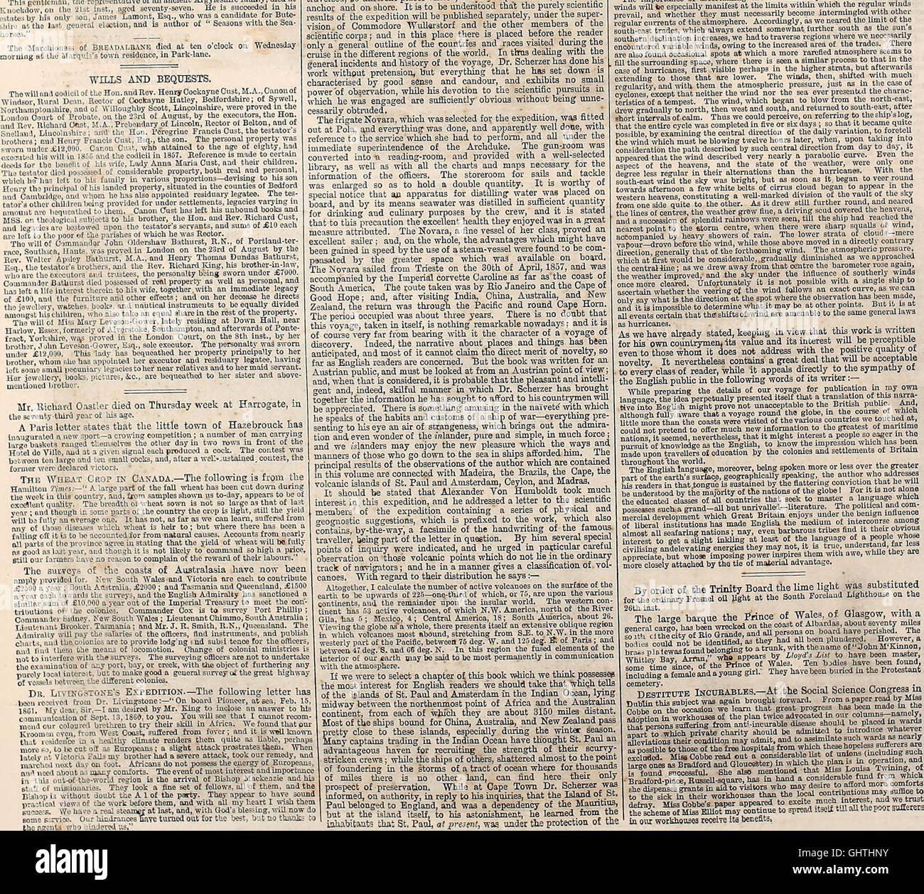 The Illustrated London News (1861) offers visual and written reports on ...