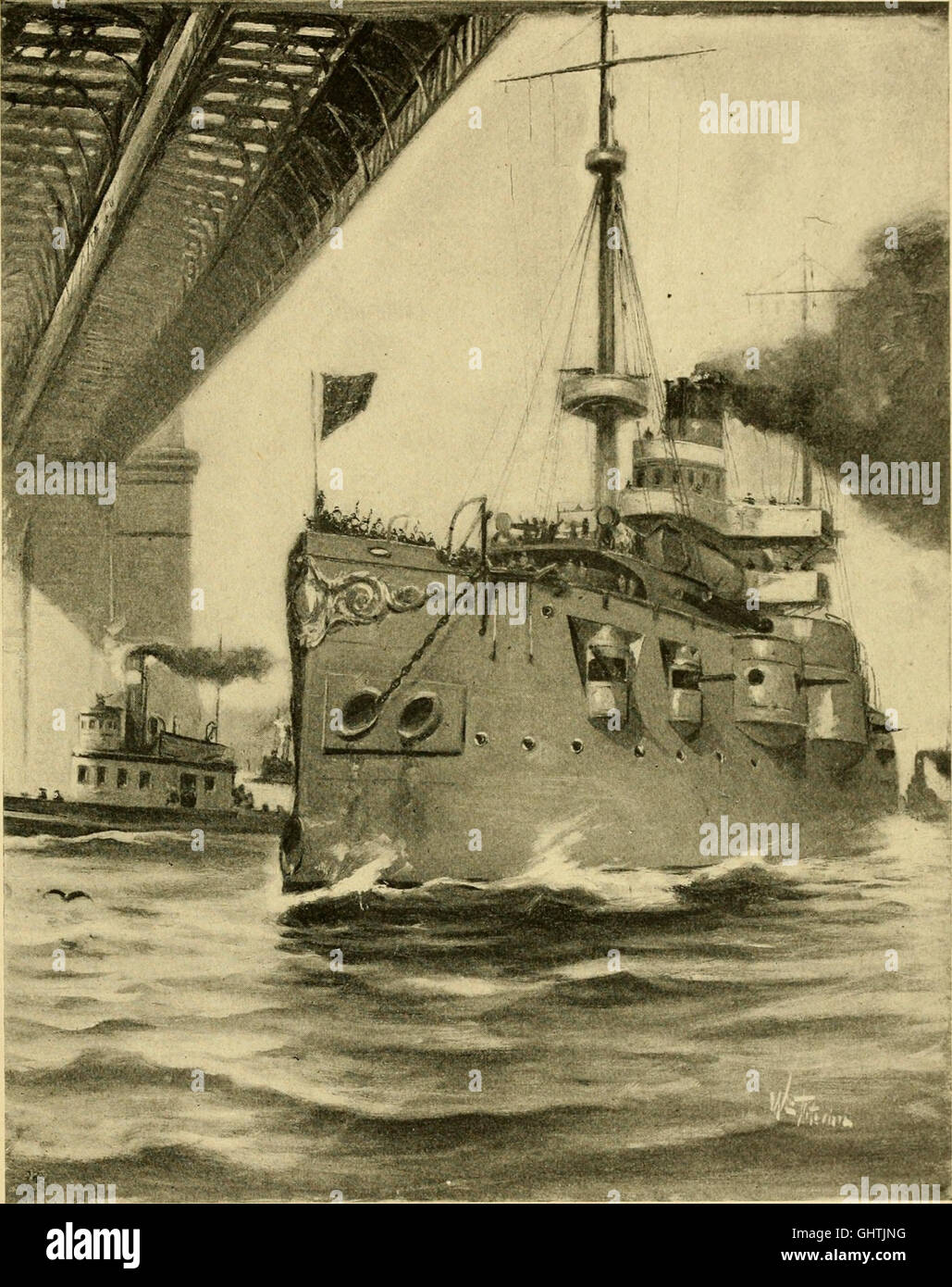 Naval history united 1896 hi-res stock photography and images - Alamy