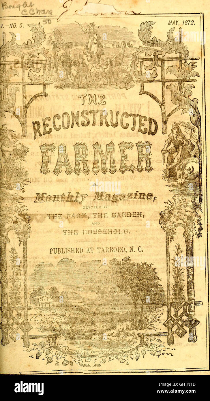 'The Reconstructed Farmer' (1872) is a serial publication that provides ...