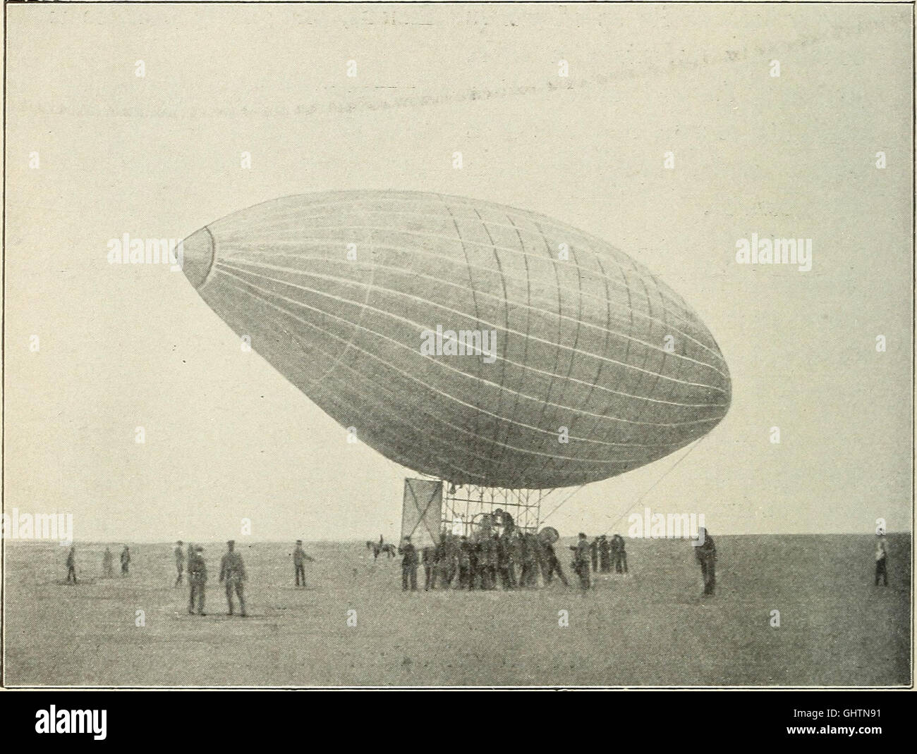 'Airships Past and Present' (1908) explores the development of airships ...