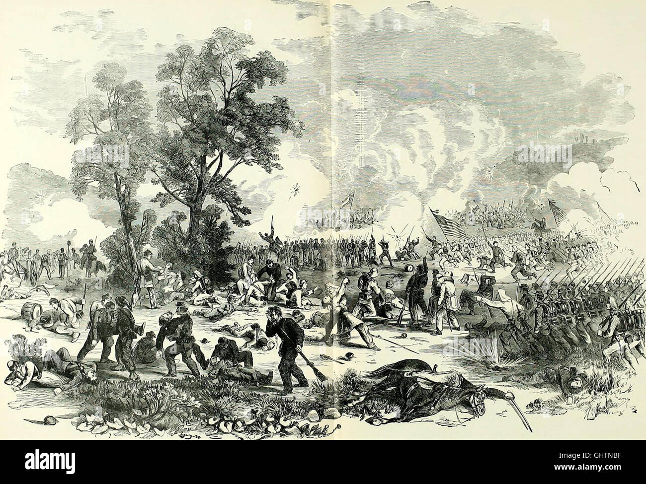 A civil war field map hi-res stock photography and images - Alamy