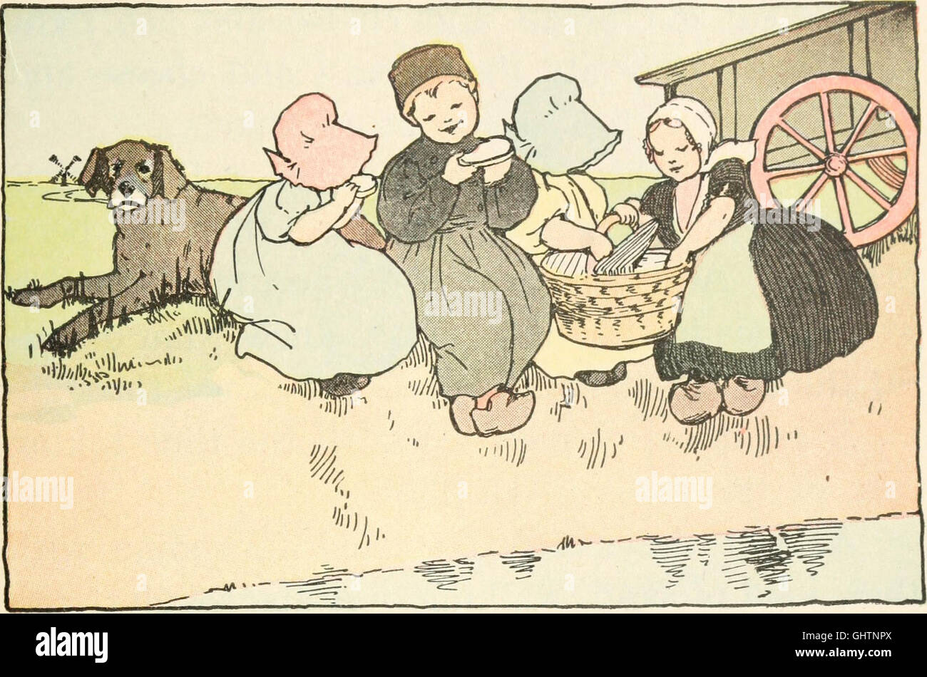 'The Sunbonnet Babies in Holland' is a children's reader that tells the ...