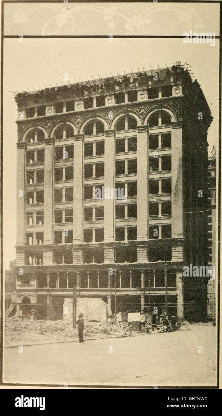 1906 san francisco earthquake map hi-res stock photography and images ...