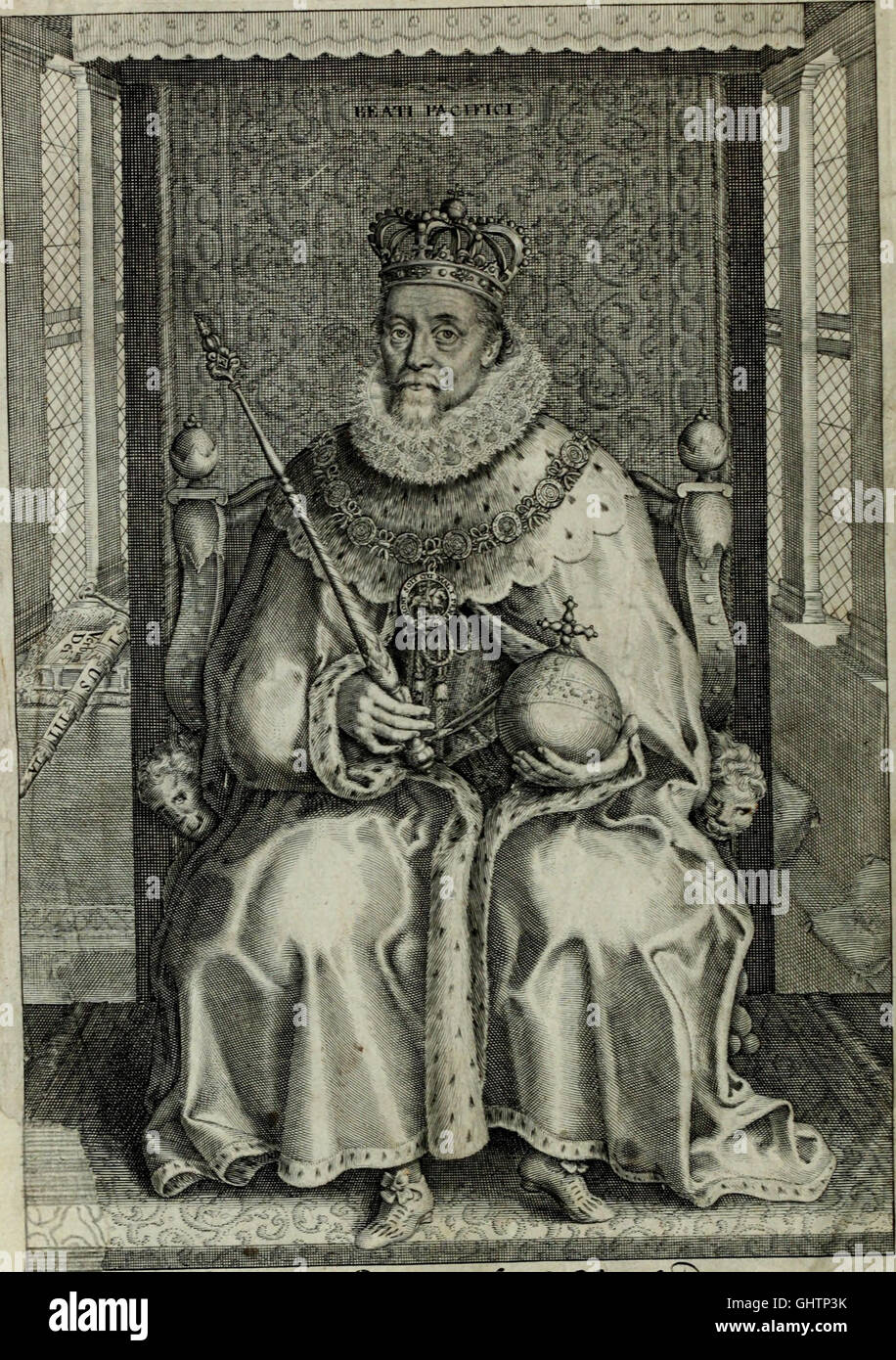A 1616 collection of works by King James I, including his writings on ...