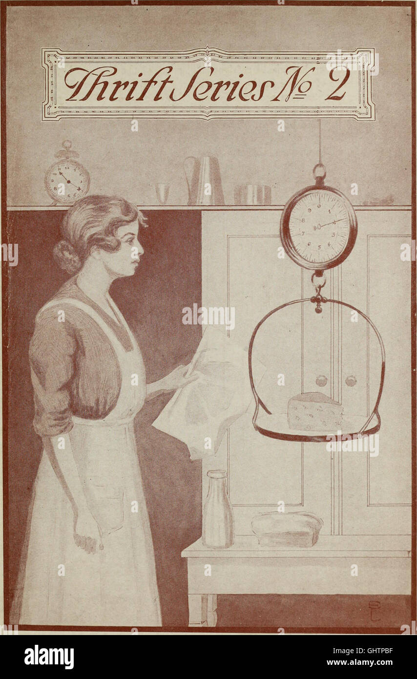 The first three volumes of the Thrift Series from 1919, focusing on ...
