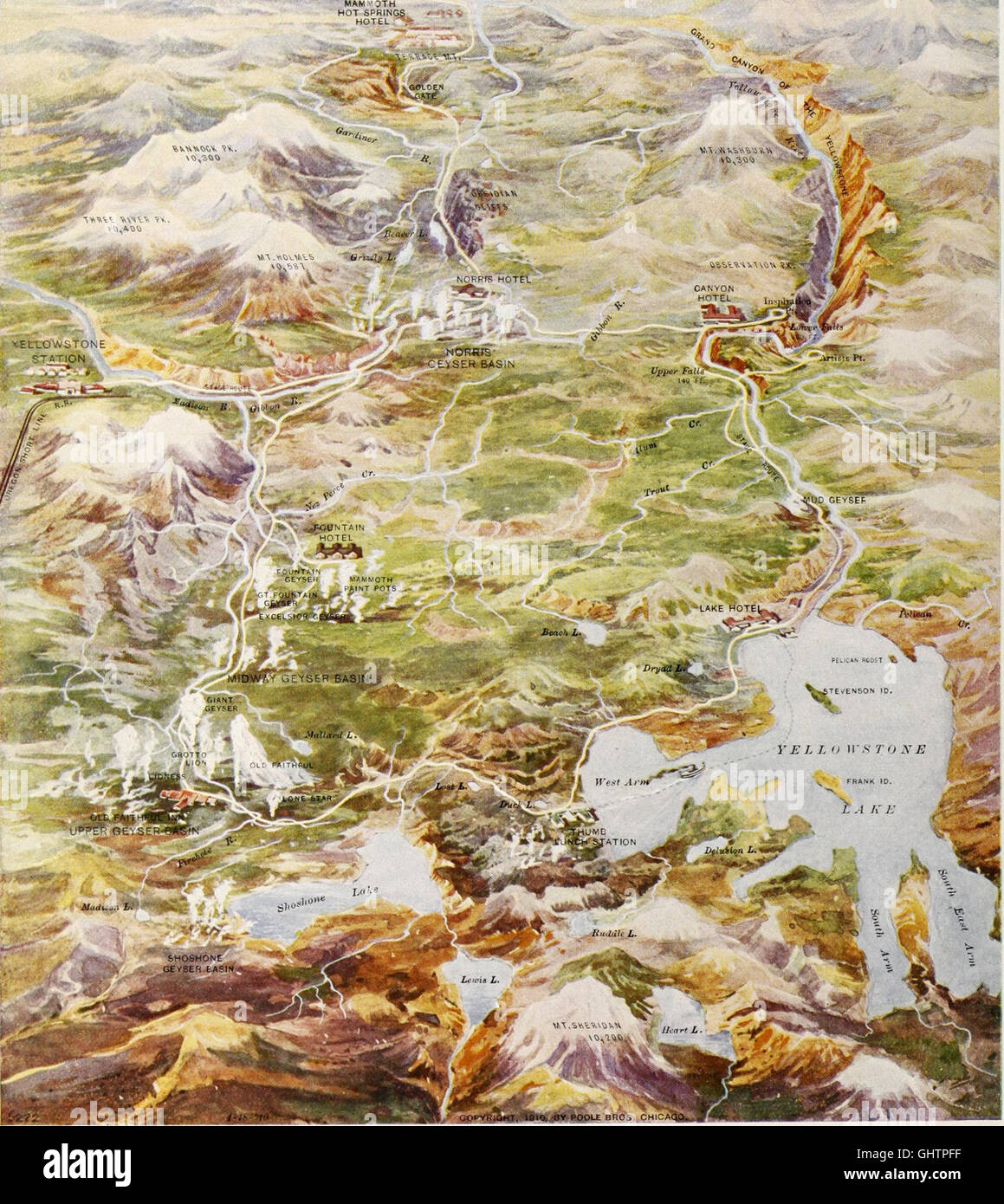 This promotional piece highlights the Oregon Short Line Railroad’s ...