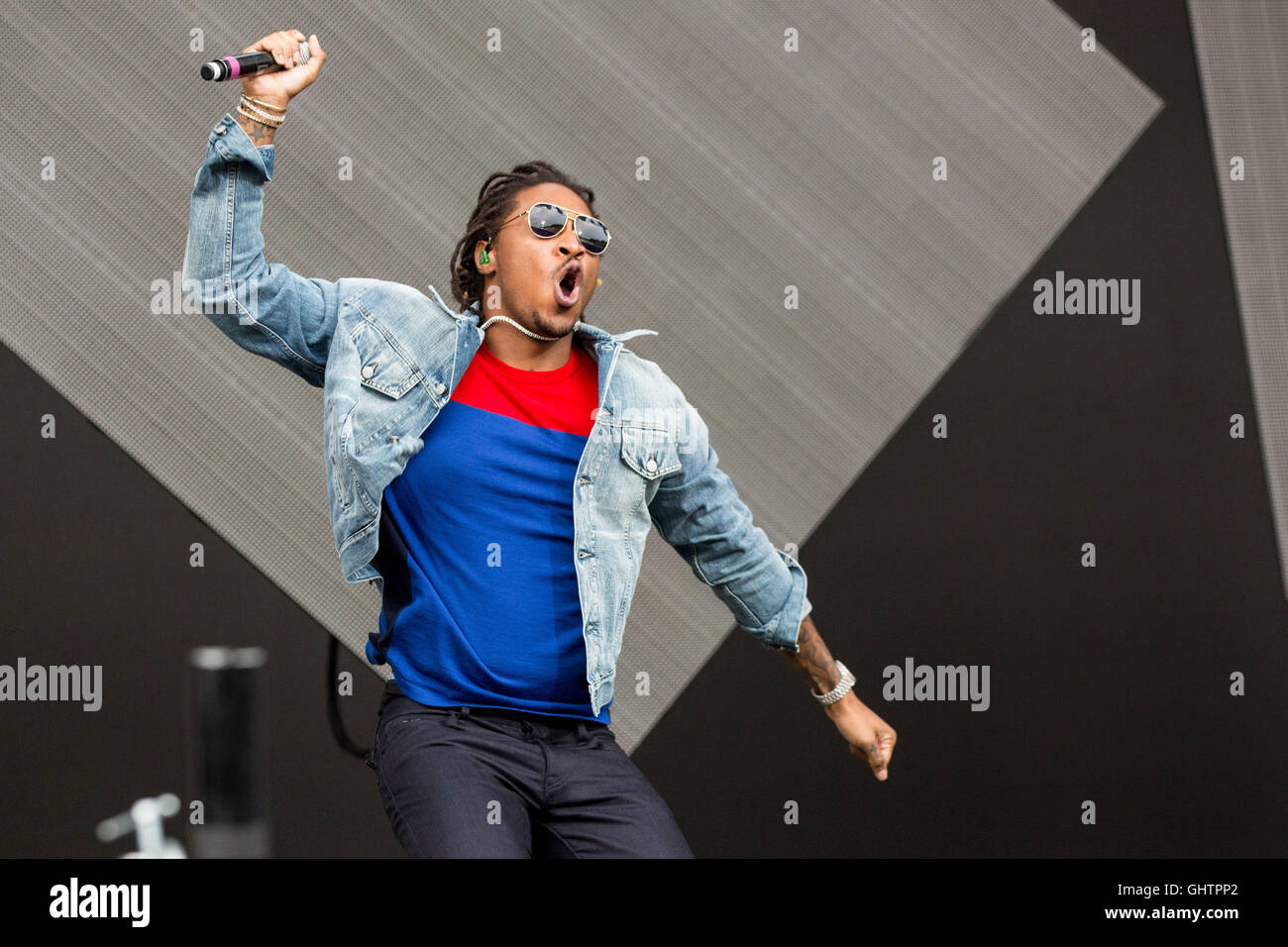 Chicago, Illinois, USA. 29th July, 2016. Rapper FUTURE performs live ...