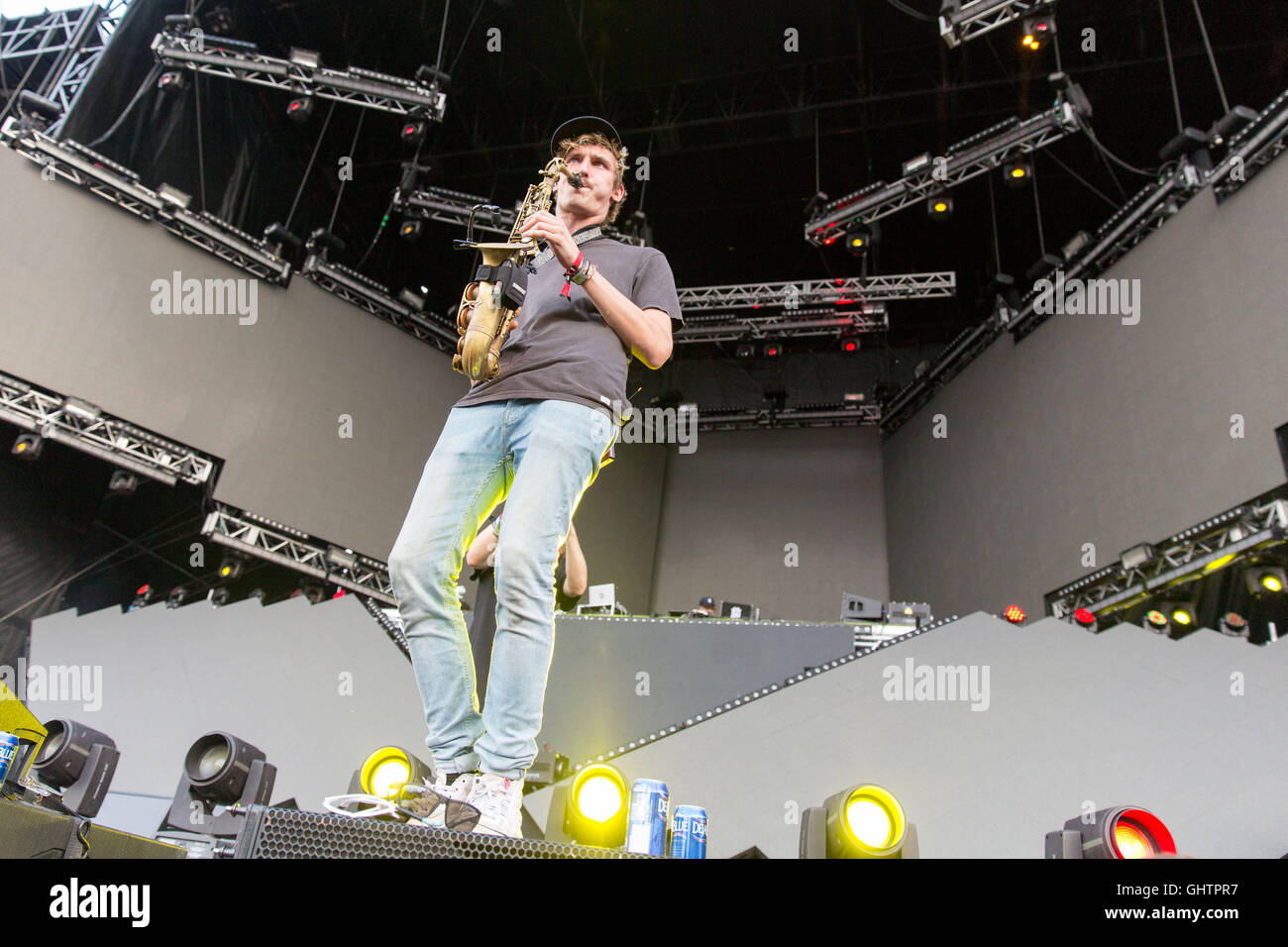July 29, 2016 - Chicago, Illinois, U.S - Electronic musician GRIZ ... July 29, 2016 - Chicago, Illinois, U.S - Electronic musician GRIZ ...