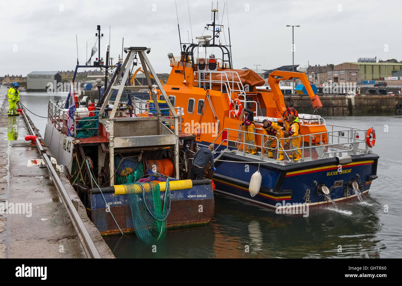 Moray, Scotland, UK. 10th August, 2016. This is the Fishing Boat, Lady ...