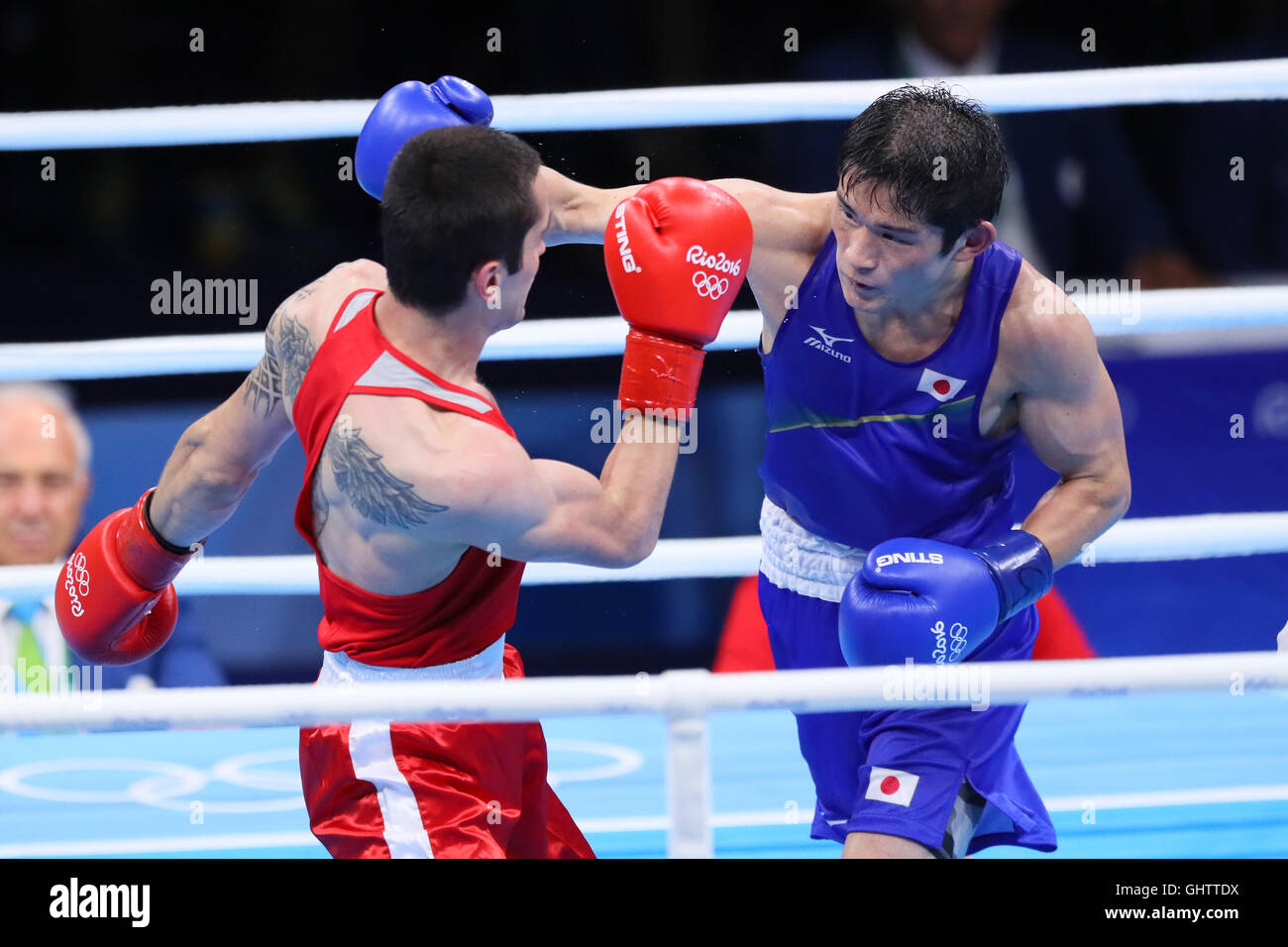 Rio de Janeiro, Brazil. 10th Aug, 2016. Aram Avagyan (ARM), Arashi ...
