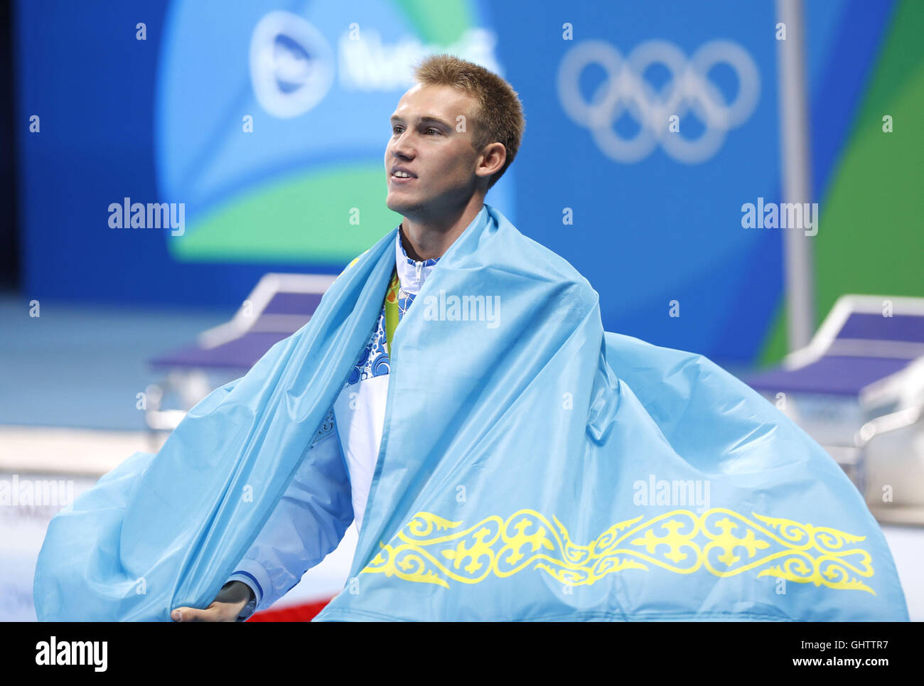 Rio De Janeiro, Brazil. 10th Aug, 2016. Gold medalist Dmitriy Balandin ...