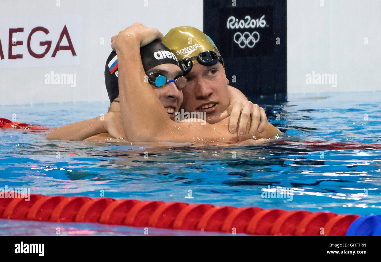Rio de Janeiro, RJ, Brazil. 10th Aug, 2016. OLYMPICS SWIMMING: Dimitriy ...