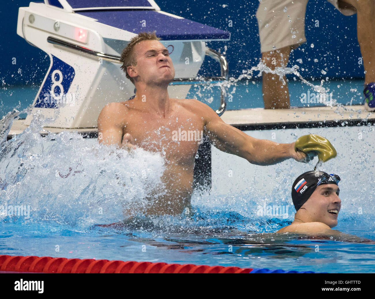 Rio de Janeiro, RJ, Brazil. 10th Aug, 2016. OLYMPICS SWIMMING: Dimitriy ...
