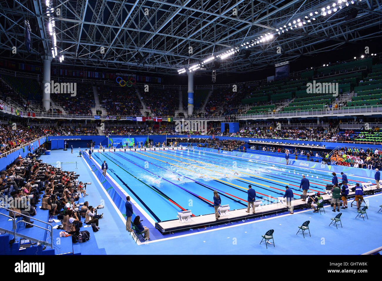 Brazil swimming pool olympic hi-res stock photography and images - Alamy