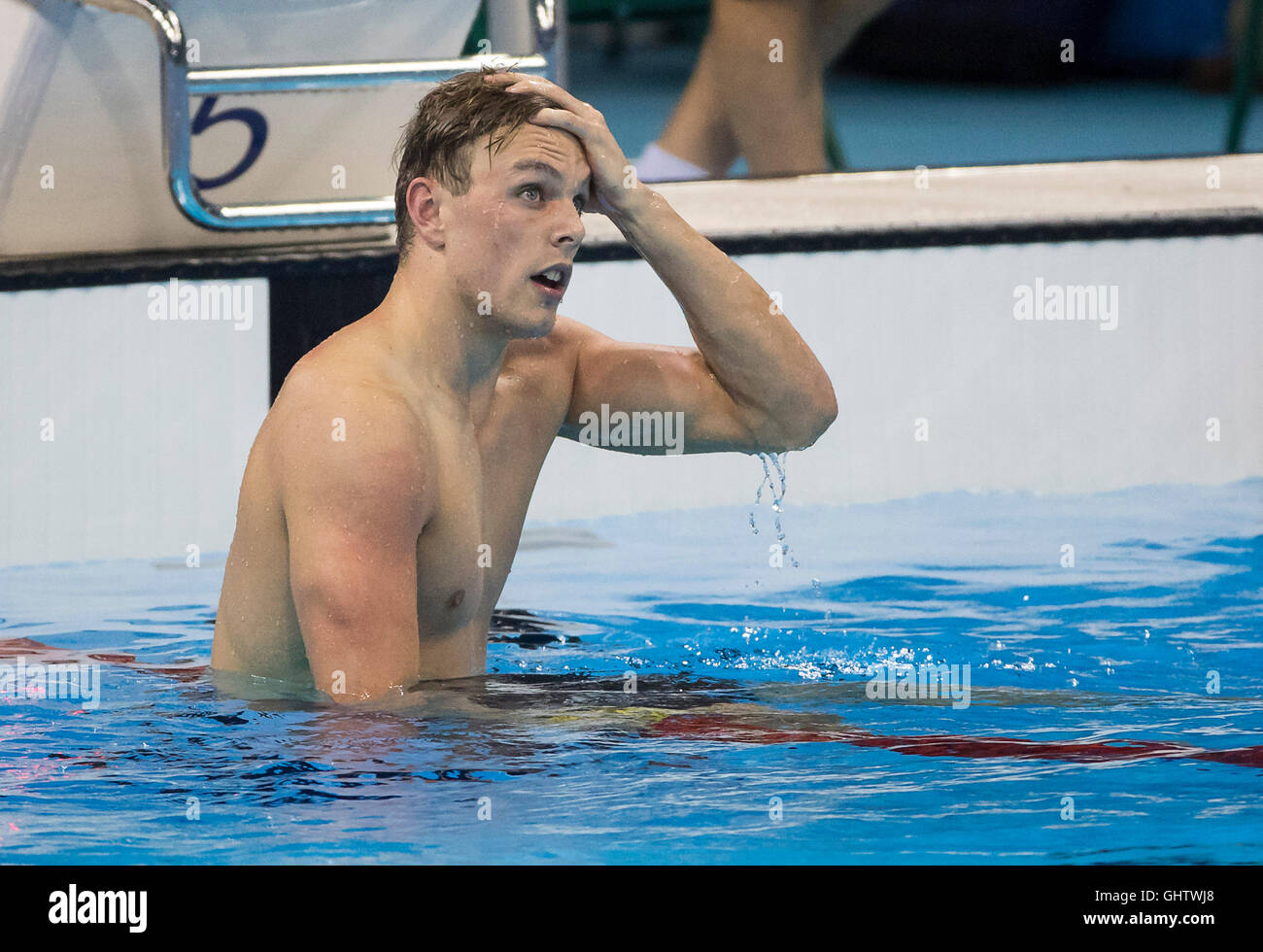Rio de Janeiro, RJ, Brazil. 10th Aug, 2016. OLYMPICS SWIMMING: Kyle ...