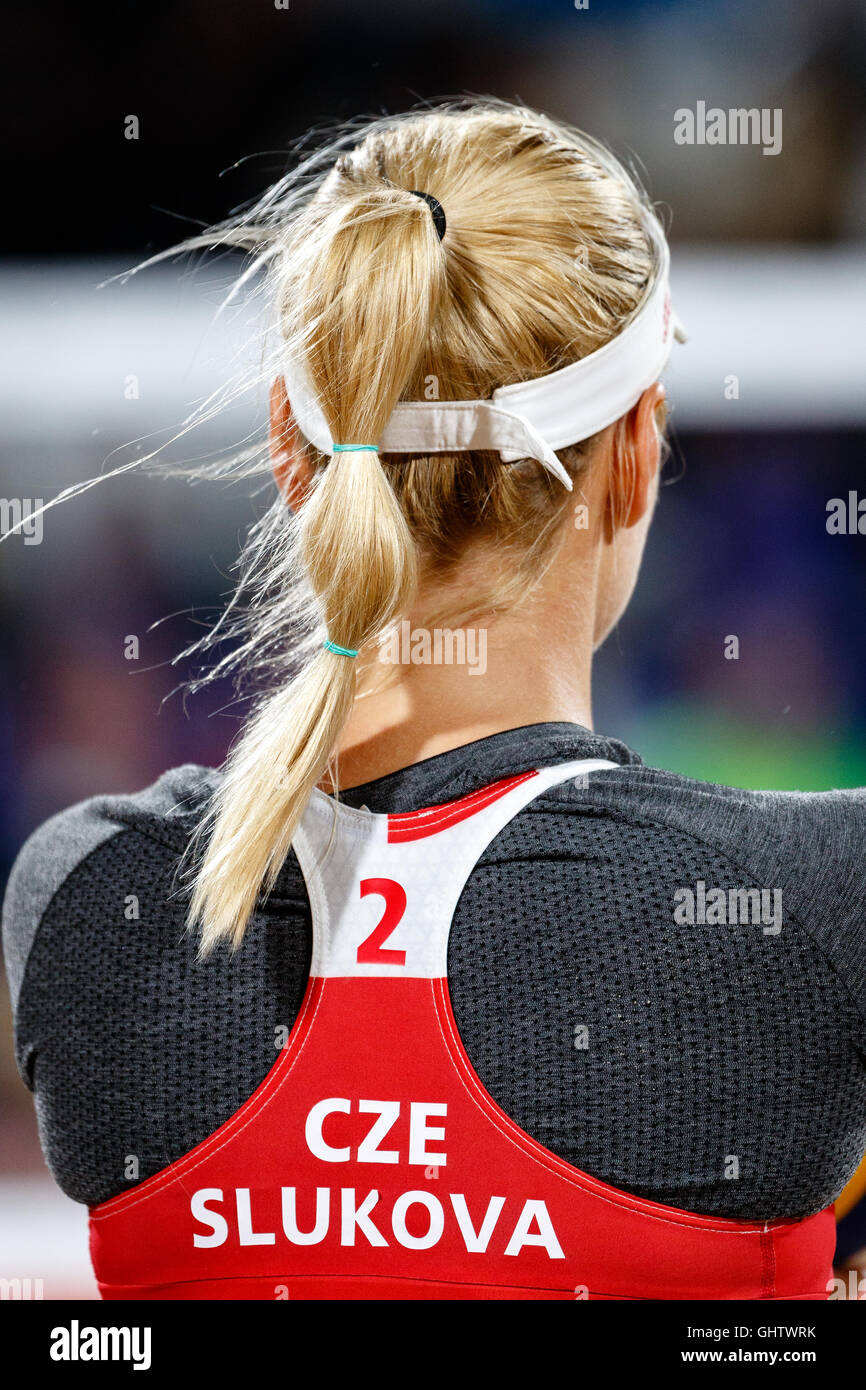 Rio de Janeiro, Brazil. August 10, 2016. BEACH VOLLEYBALL - WOMEN'S ...
