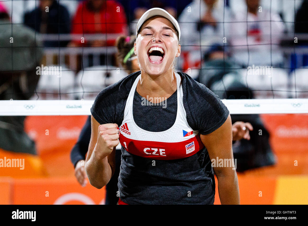 Rio de Janeiro, Brazil. August 10, 2016. BEACH VOLLEYBALL - WOMEN'S ...