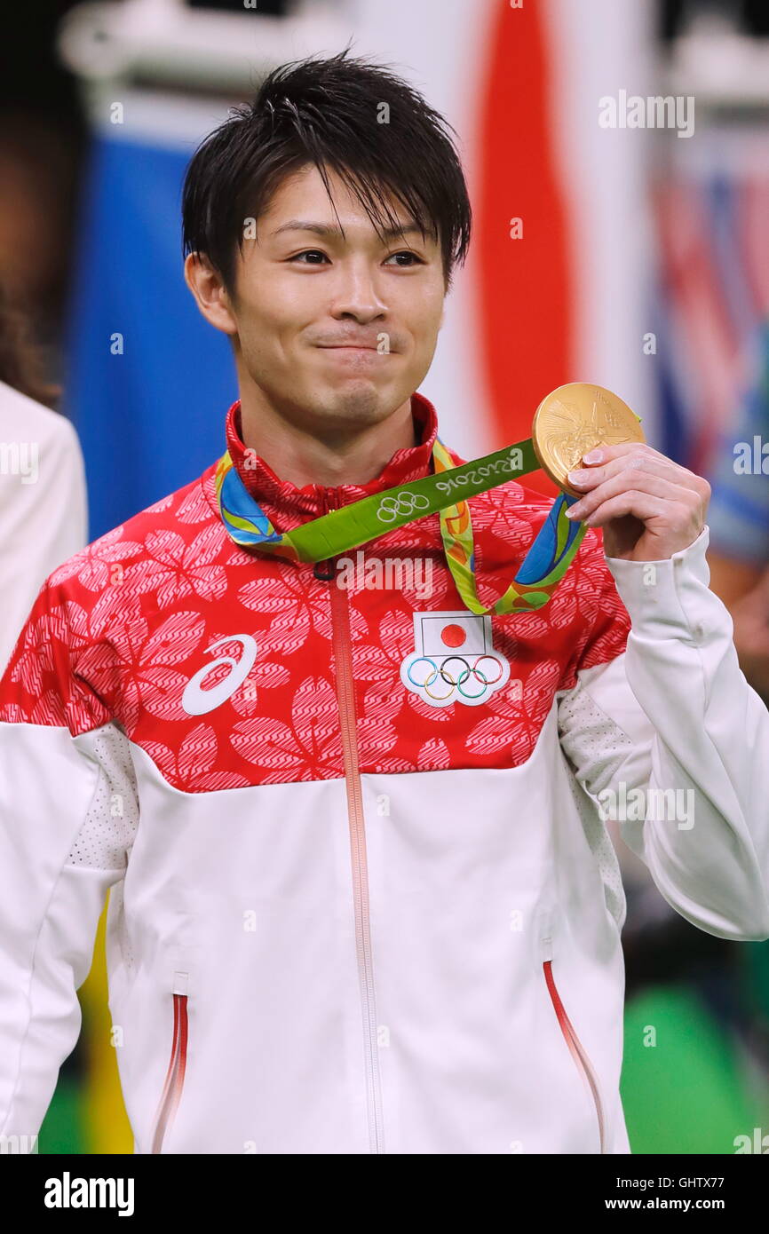 Rio de Janeiro, Brazil. 10th Aug, 2016. Kohei Uchimura (JPN) Artistic Gymnastics : Men's ...