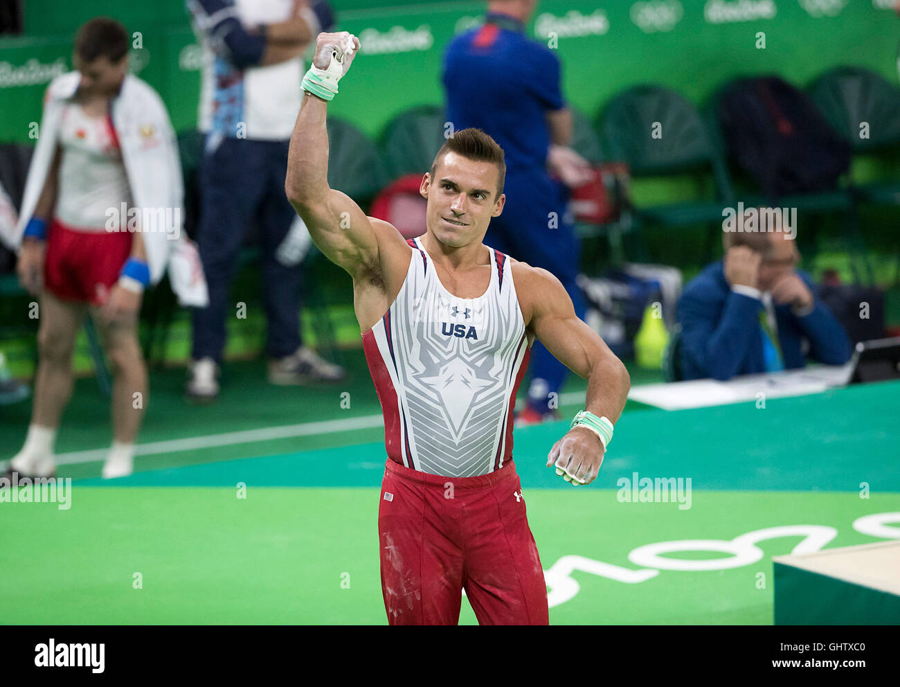 Rio de Janeiro, RJ, Brazil. 10th Aug, 2016. OLYMPICS GYMNASTICS ...