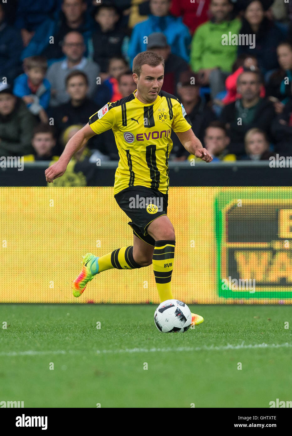 Altach, Austria. 5th Aug, 2016. Dortmund's Mario Goetze in action ...