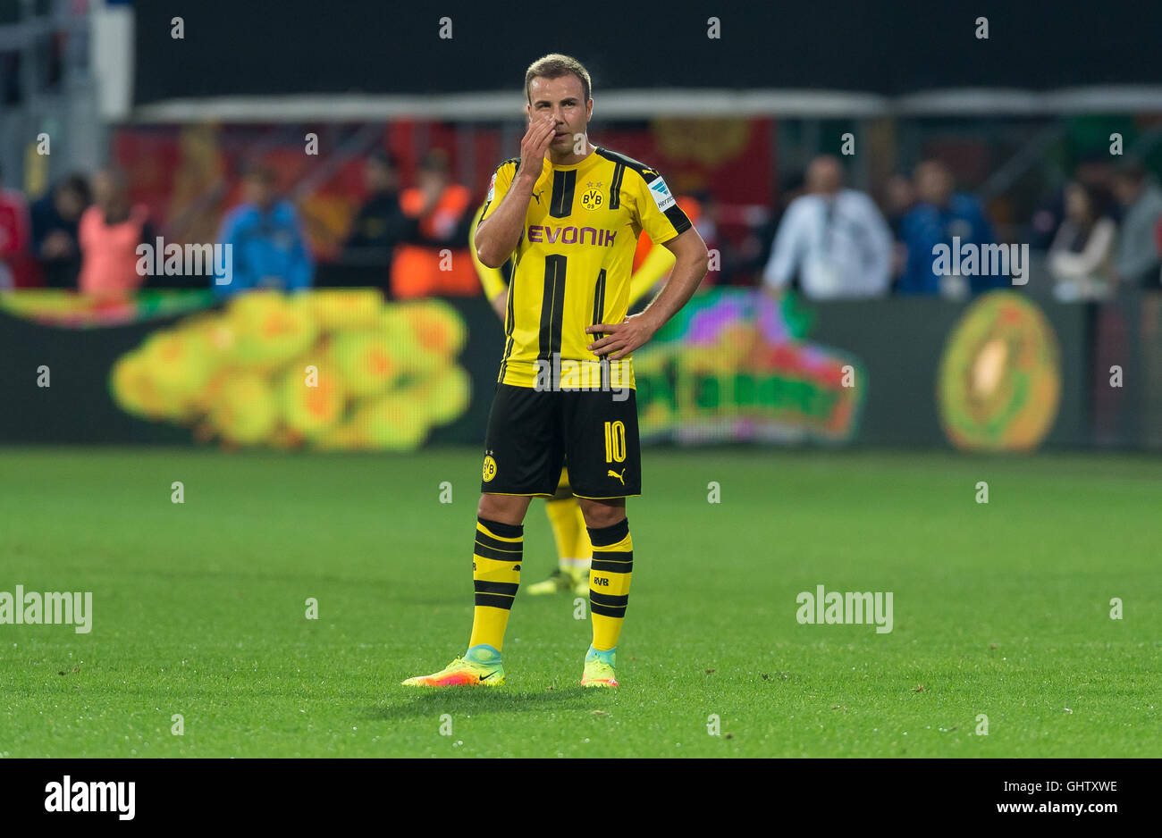 Altach, Austria. 5th Aug, 2016. Dortmunds Mario Goetze pictured during ...