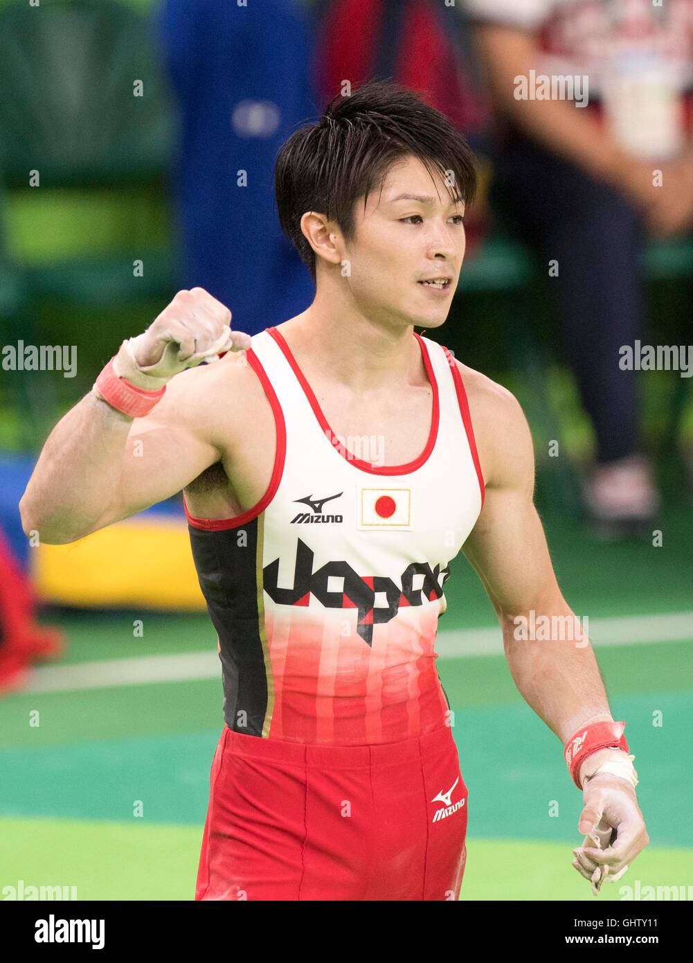 Rio de Janeiro, Brazil. 10th Aug, 2016. Kohei Uchimura (JPN) Artistic Gymnastics : Men's ...