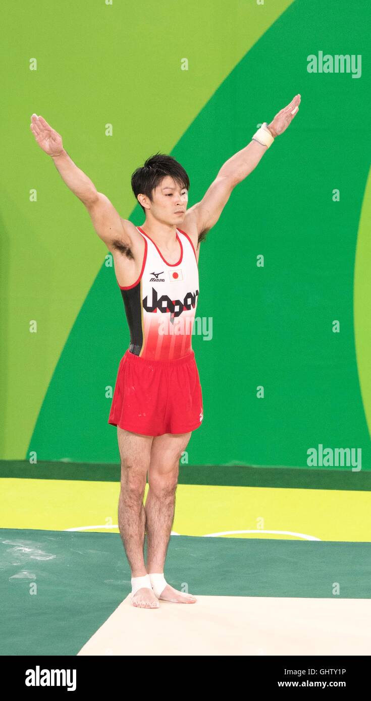 Rio de Janeiro, Brazil. 10th Aug, 2016. Kohei Uchimura (JPN) Artistic ...