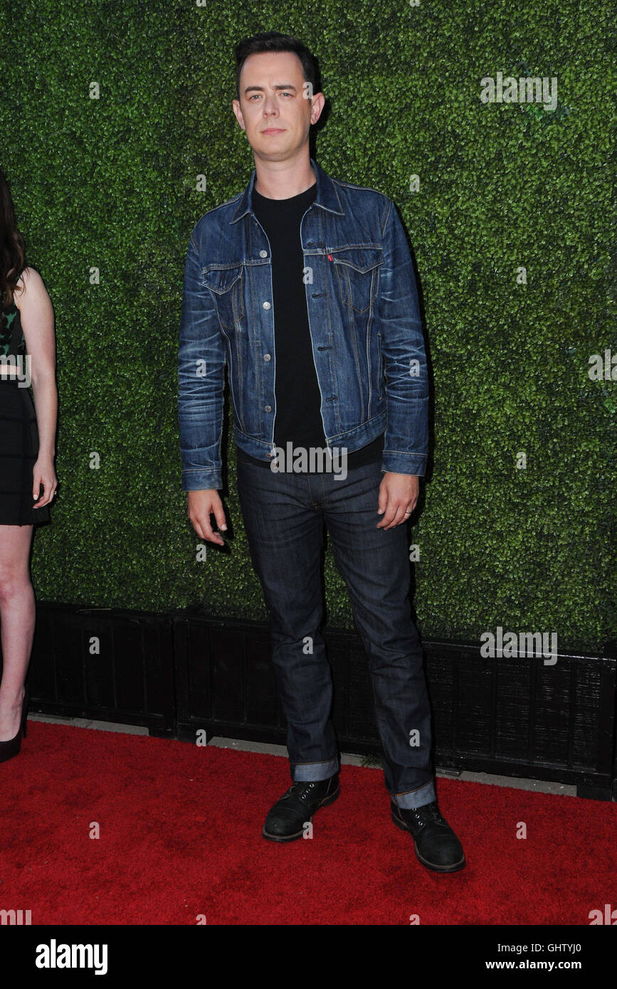 Los Angeles, California, USA. 10th August, 2016. Colin Hanks. 2016 CBS ...