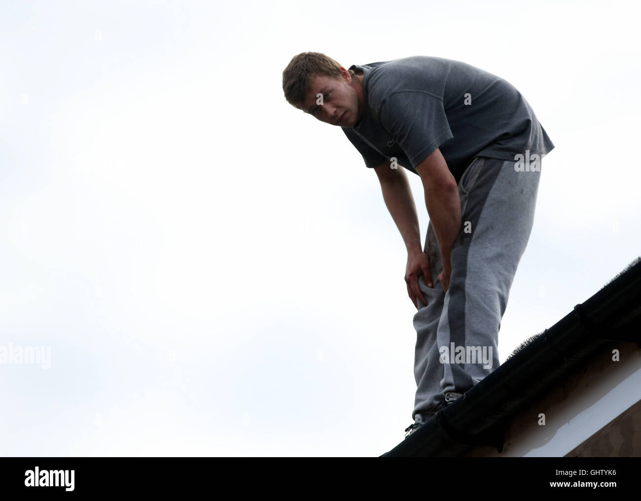 Police cordon off scene flats hi-res stock photography and images - Alamy