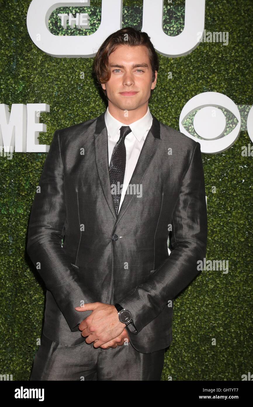Los Angeles, CA, USA. 10th Aug, 2016. Pierson Fode at arrivals for CBS ...